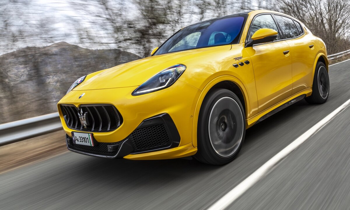 Der Maserati Grecale Trofeo gehört zur Liga der sportiven SUVs ...