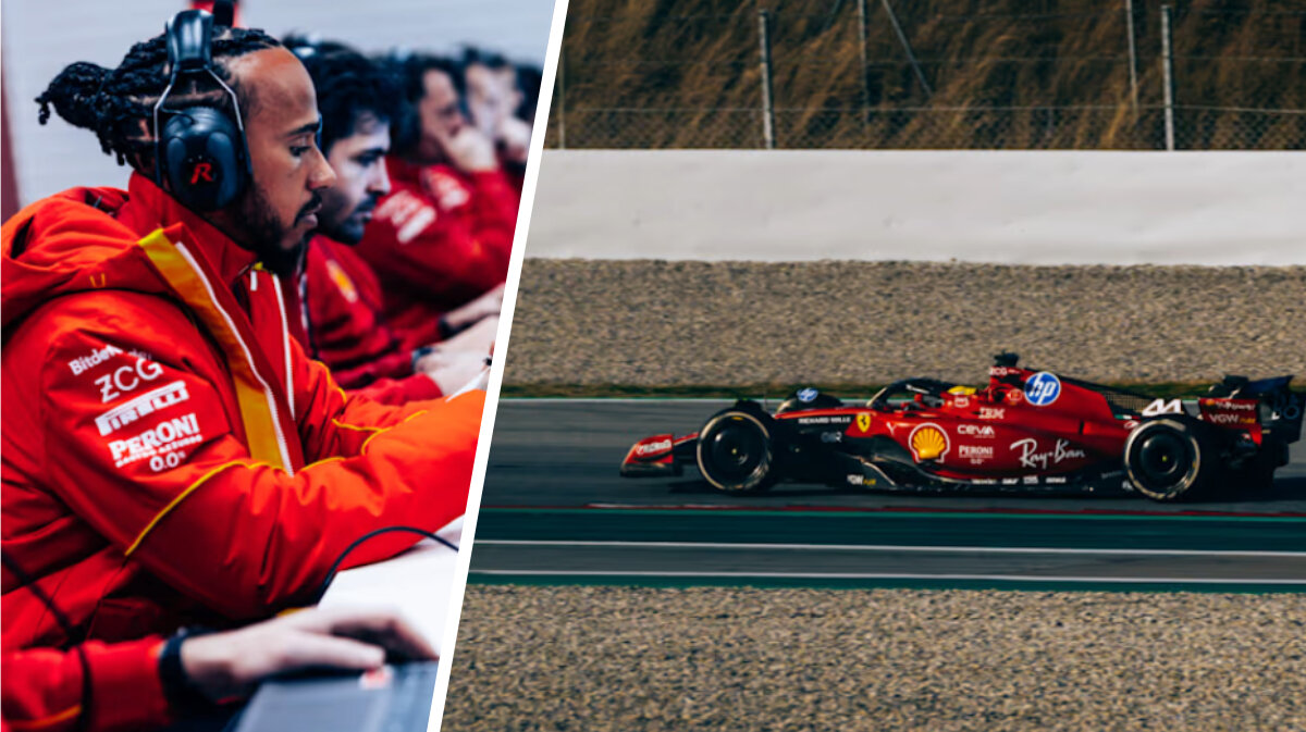 Lewis Hamilton crasht bei Ferrari-Testfahrt in Barcelona - streetlife.ch