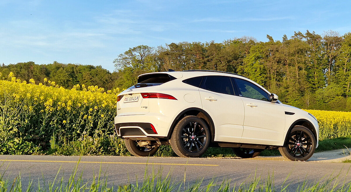 Der Jaguar-SUV E-Pace fährt im STREETLIFE-Test fast zu oft elektrisch ...